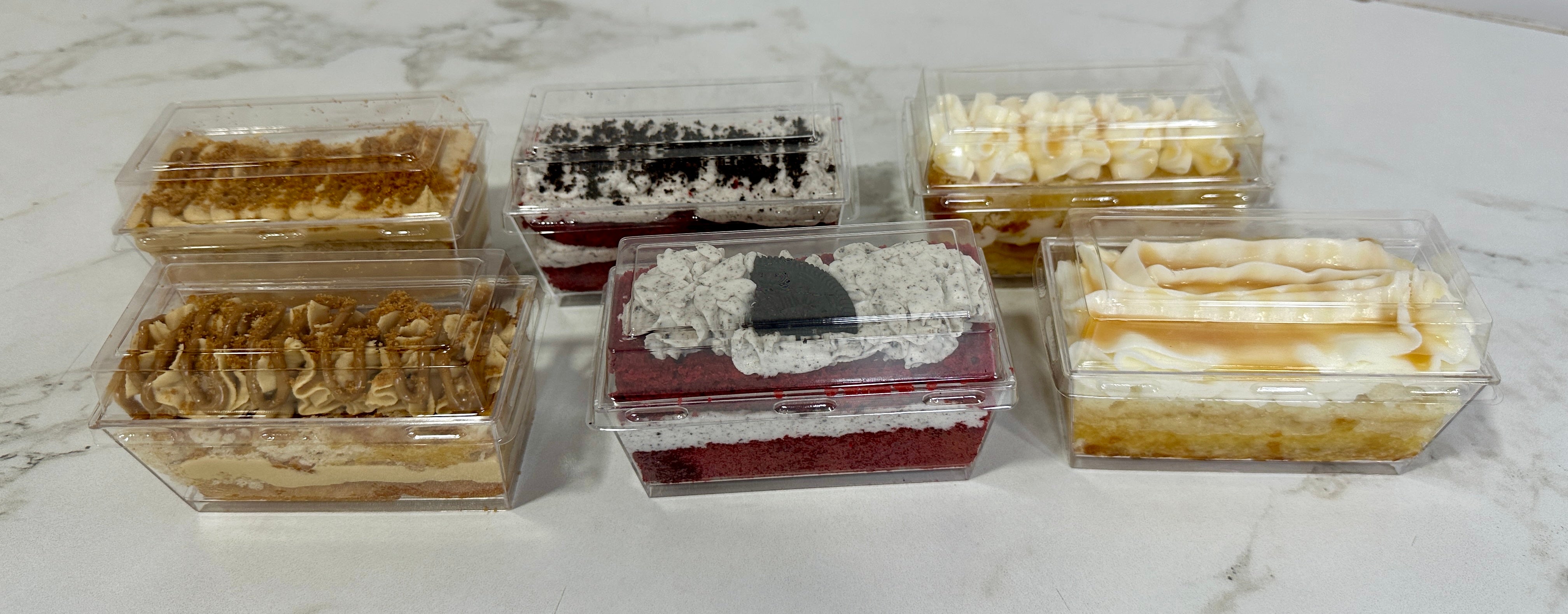 Cake Samplers (5 oz) | Felicia's Cake Factory