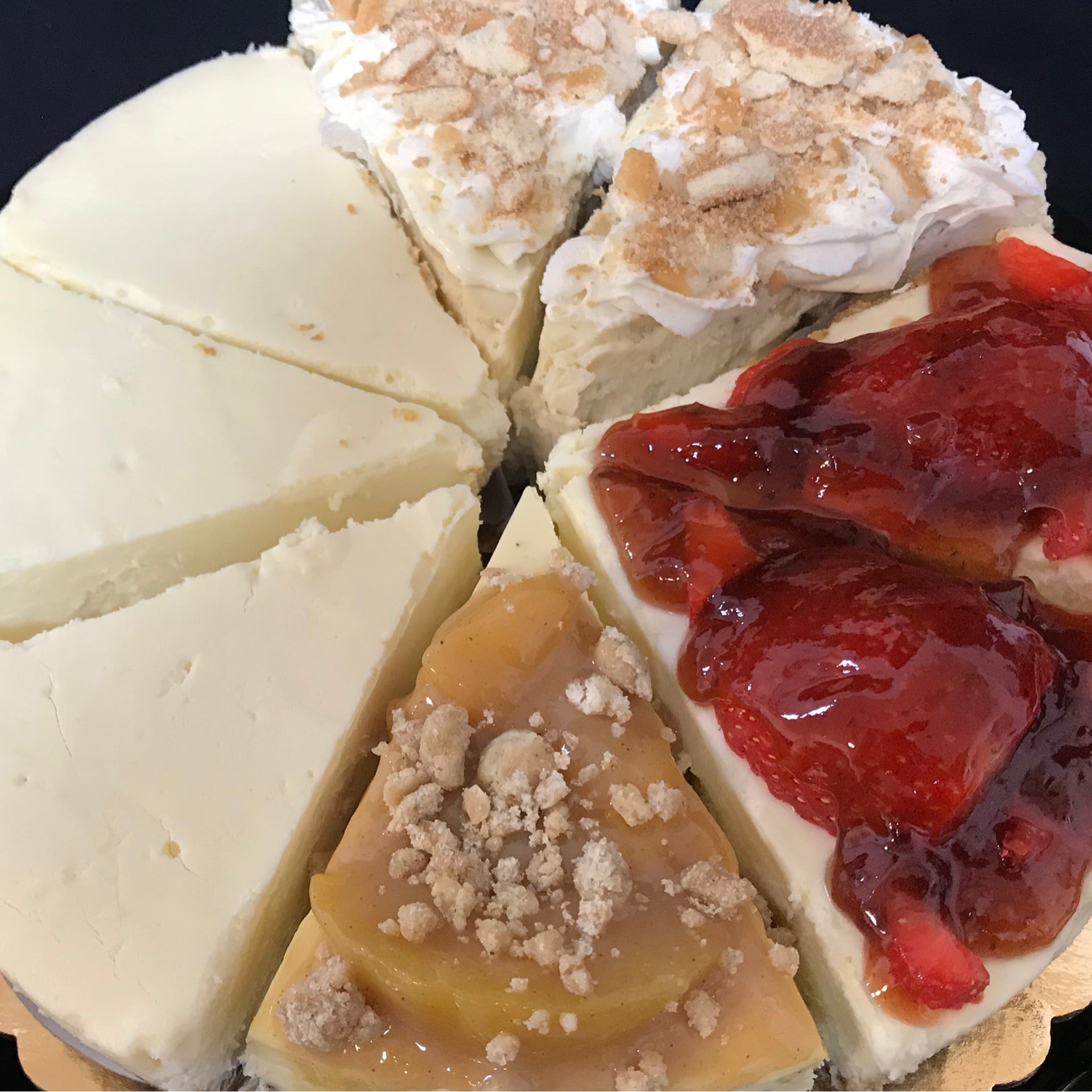 Cheesecake Sampler (9-inch) | Felicia's Cake Factory