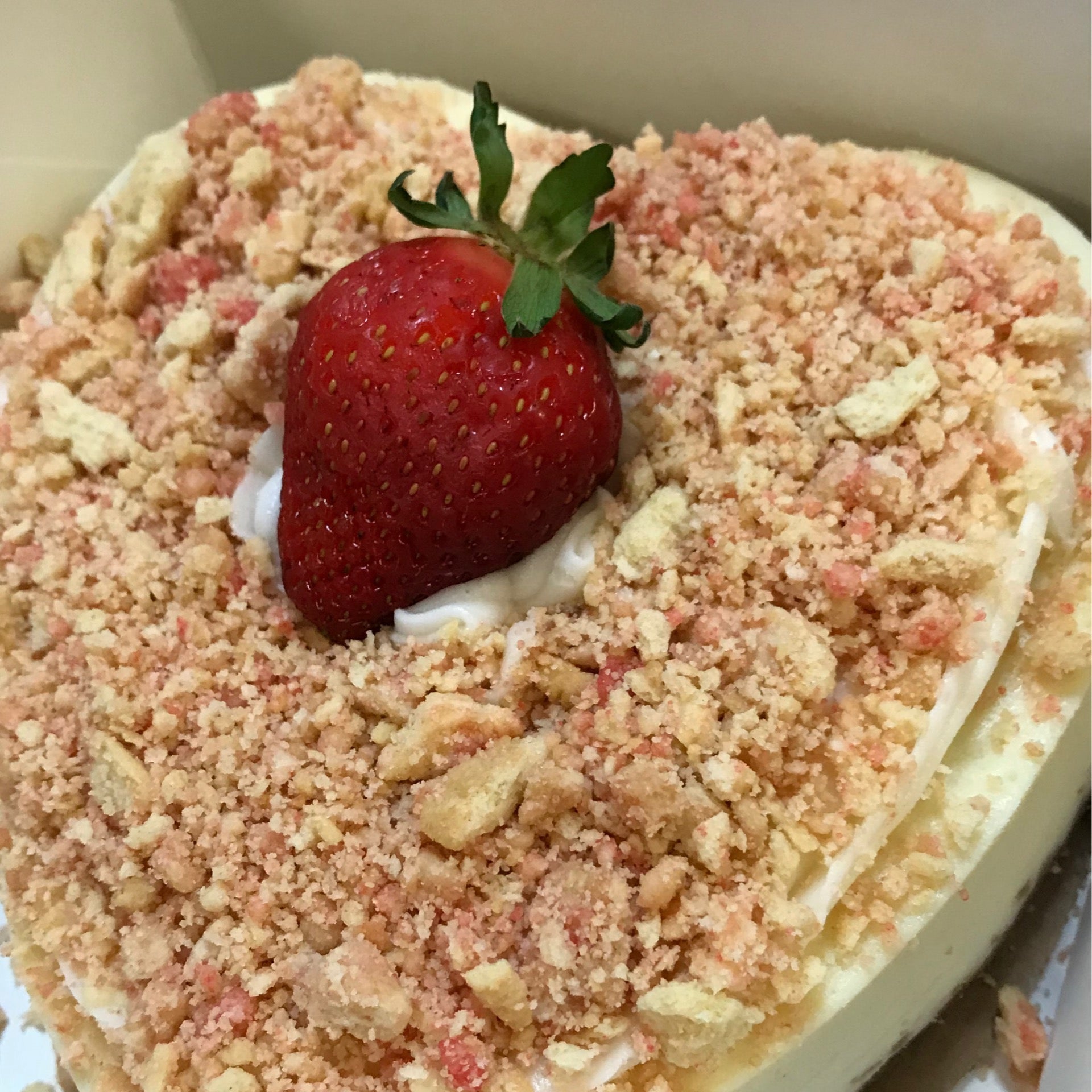 Heart-Shaped Cheesecake | Felicia's Cake Factory